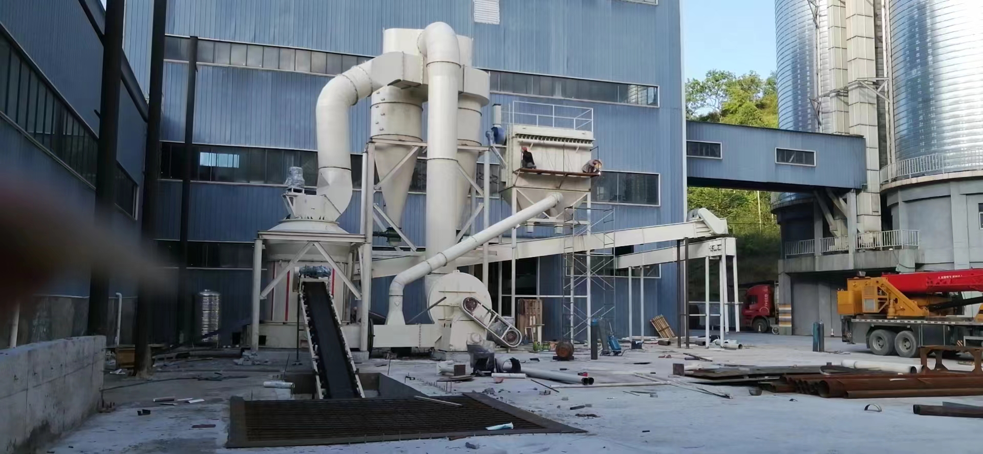 Causes and solutions for large vibration of the mill fan